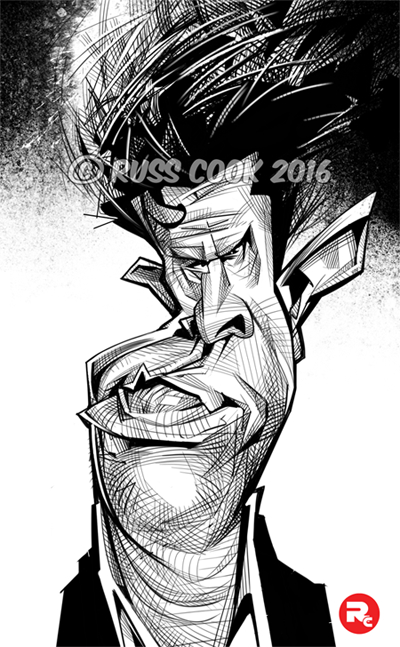 Gallery of Caricature by Russ Cook -UK